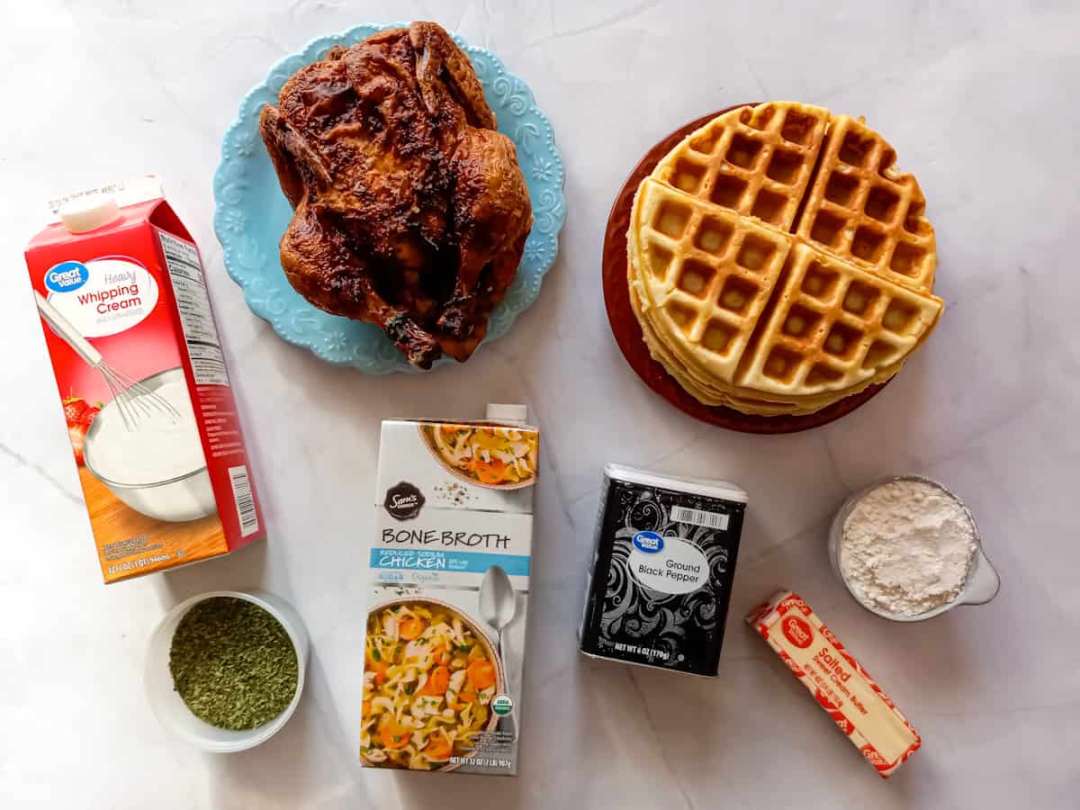 PA Dutch Chicken and Waffles (Amish Recipe) - Amish Heritage