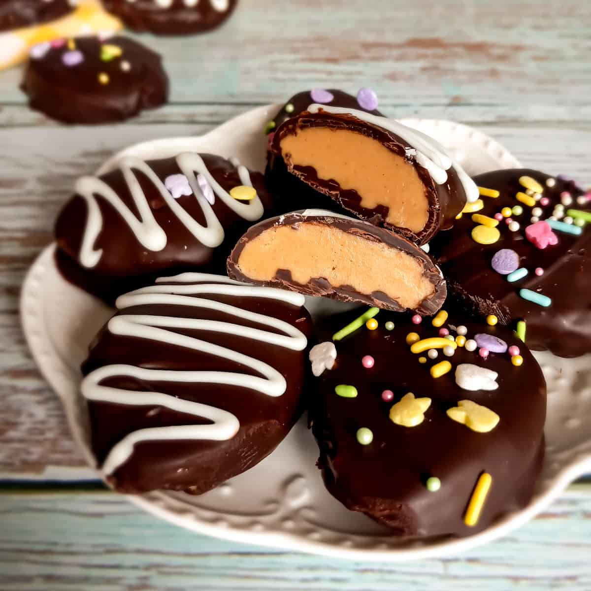 Amish Peanut Butter Eggs Recipe (Homemade Easter Eggs) - Amish Heritage