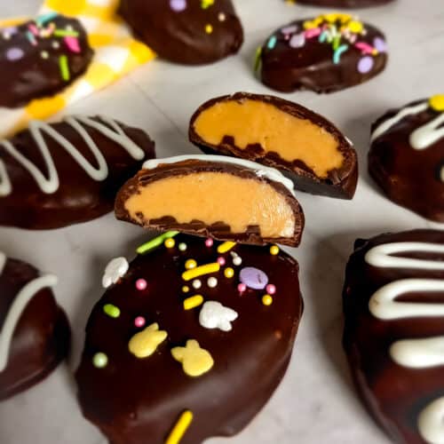 Amish Peanut Butter Eggs Recipe (Homemade Easter Eggs) - Amish Heritage
