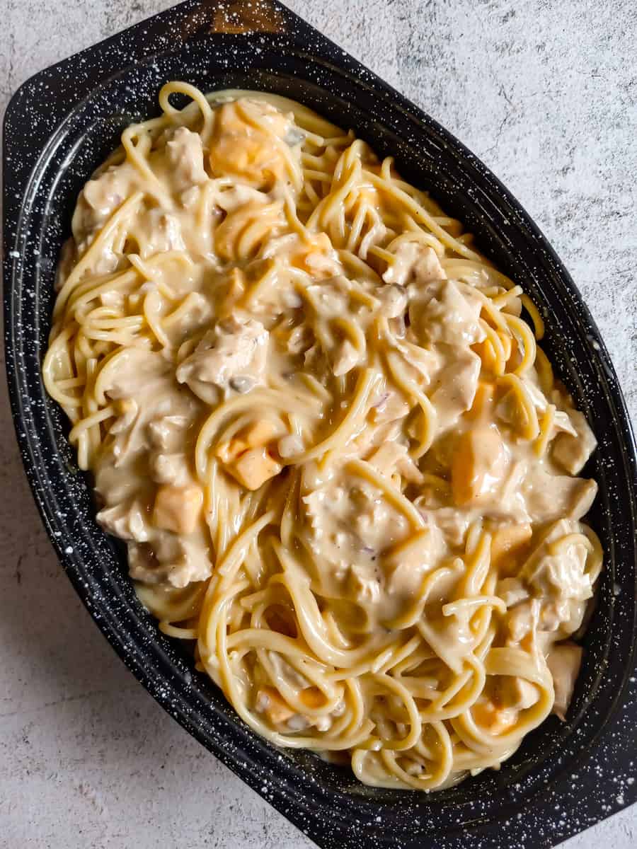 Chickenetti Recipe (Amish Chicken Noodle Casserole) - Amish Heritage