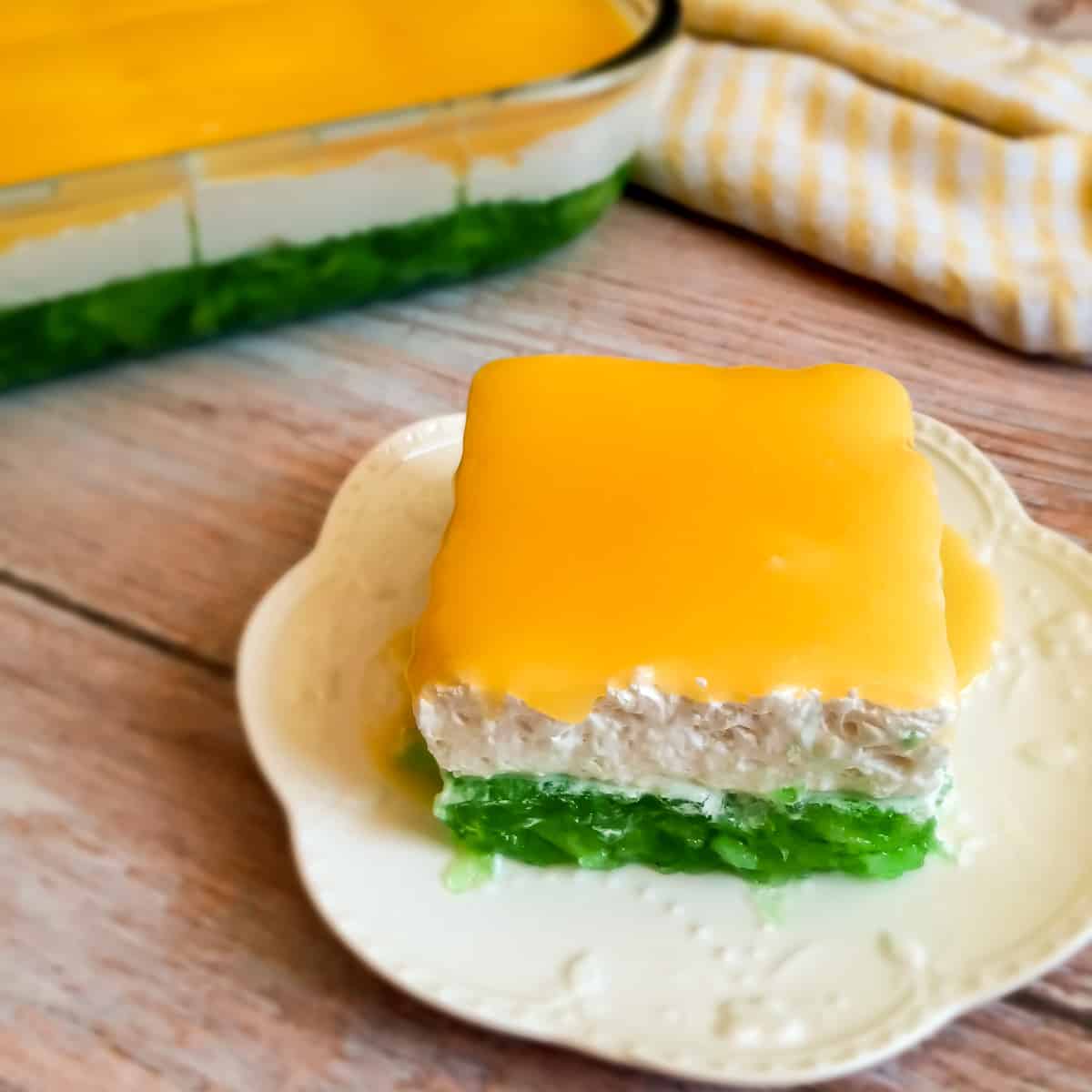 Indiana Salad (Jello Layered Salad) - Amish Heritage