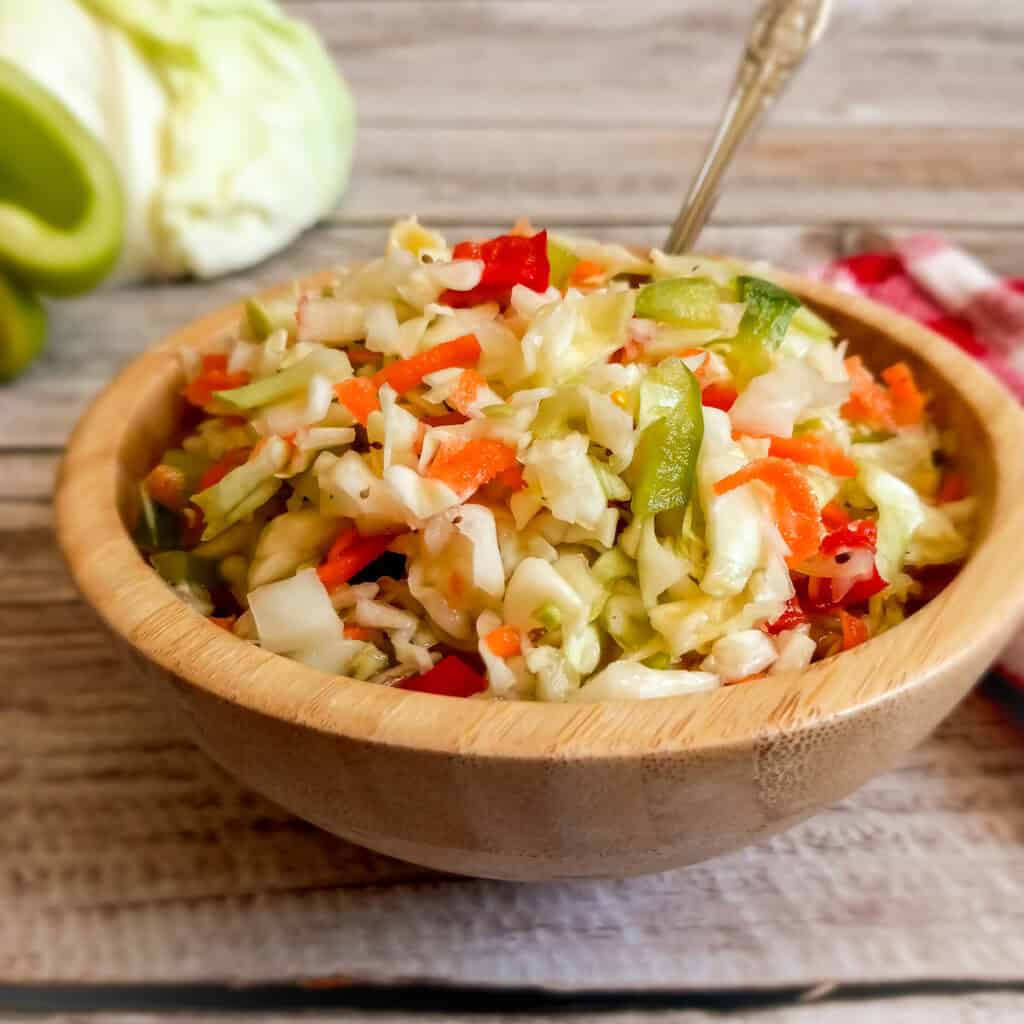 Amish Pepper Cabbage Recipe - Amish Heritage