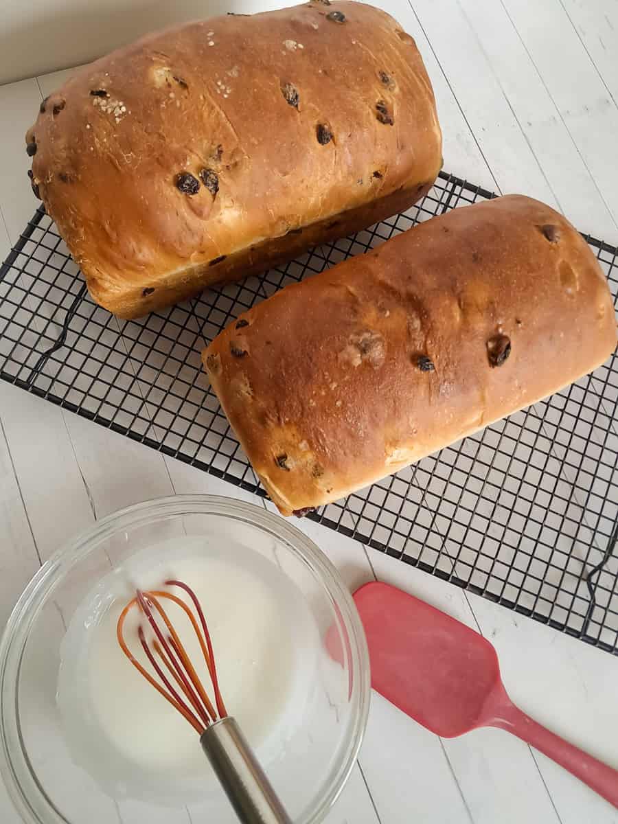 Iced Raisin Bread (Amish Recipe) - Amish Heritage