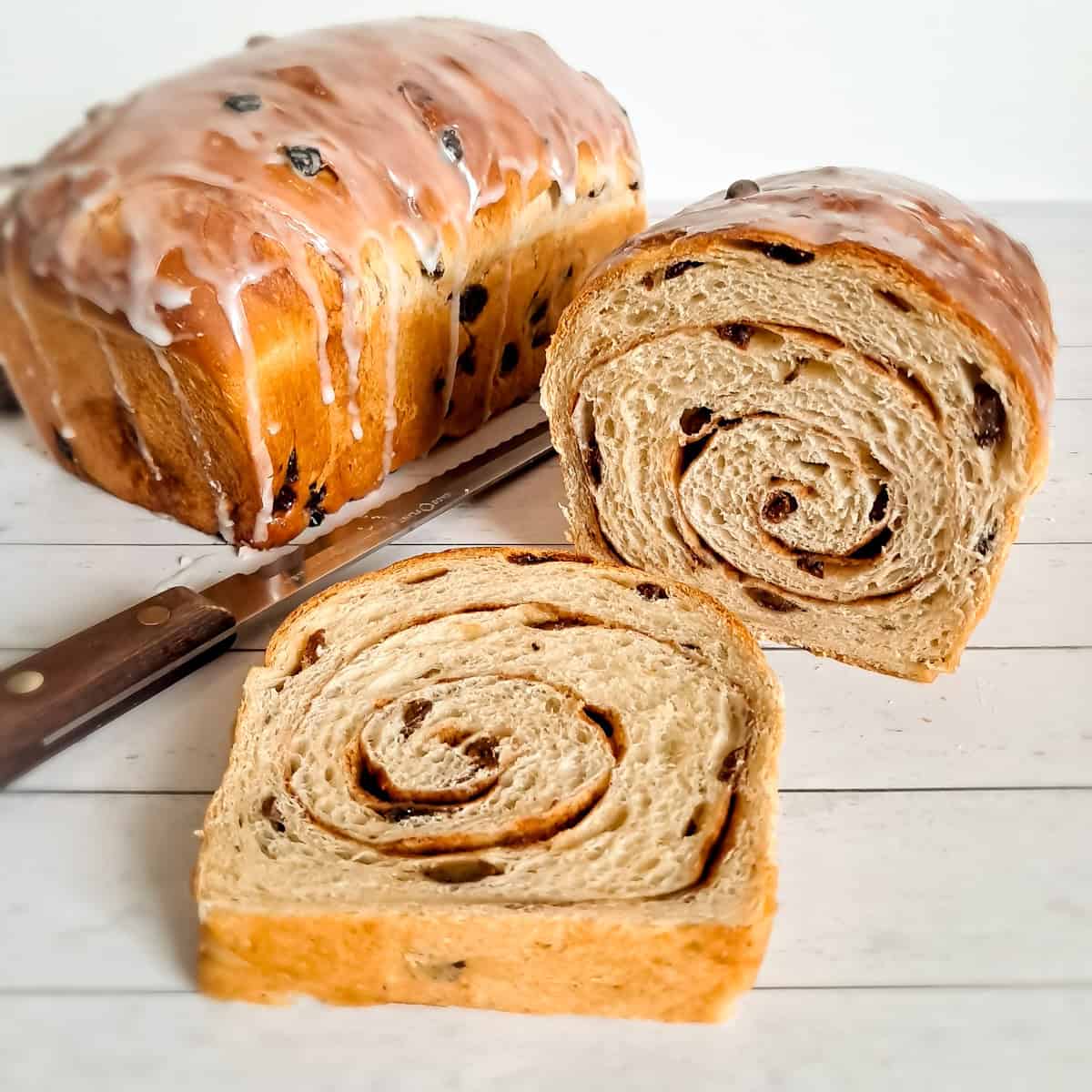 Iced Raisin Bread (Amish Recipe) - Amish Heritage