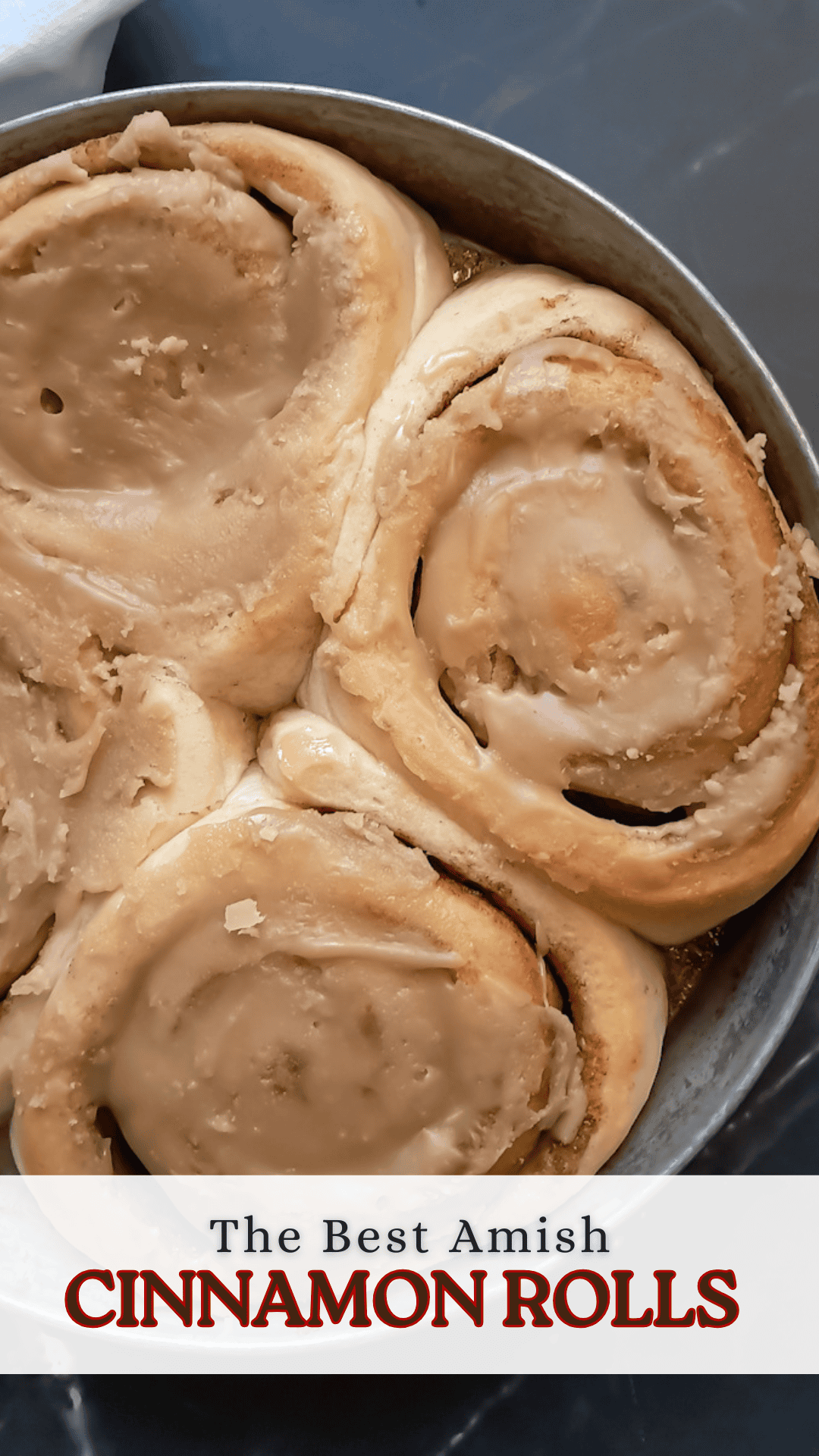 Amish Cinnamon Rolls With Caramel Icing - Amish Heritage