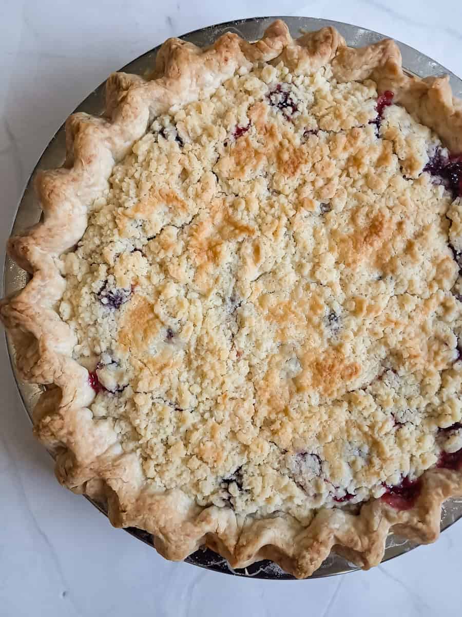 Amish Blackberry Raspberry Pie - Amish Heritage