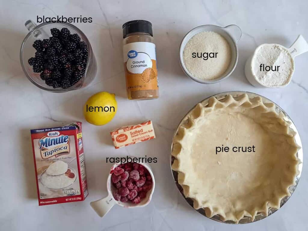 Amish Blackberry Raspberry Pie - Amish Heritage