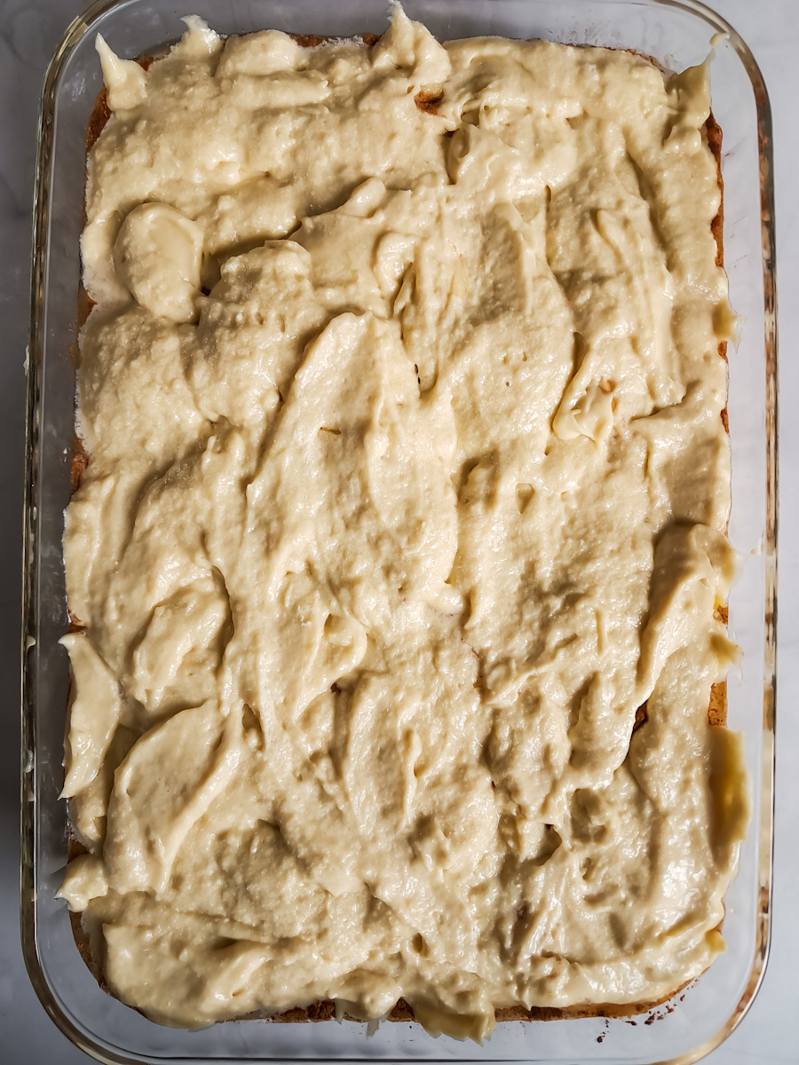 Amish Apple Pudding Cake (Warm Apple Pudding) - Amish Heritage