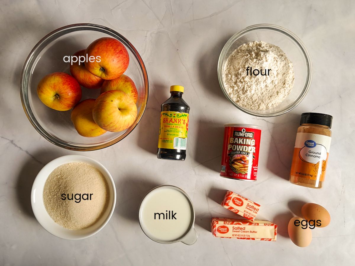 Amish Apple Pudding Cake (Warm Apple Pudding) - Amish Heritage